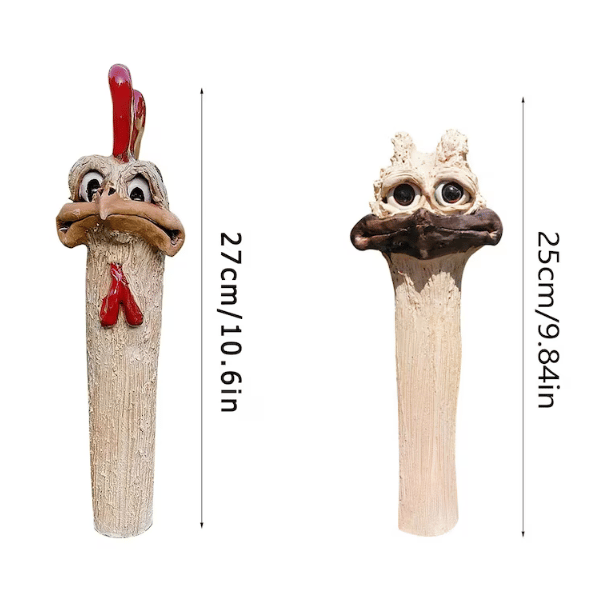 Funny Hidden Chickens Garden Decoration – lionclay
