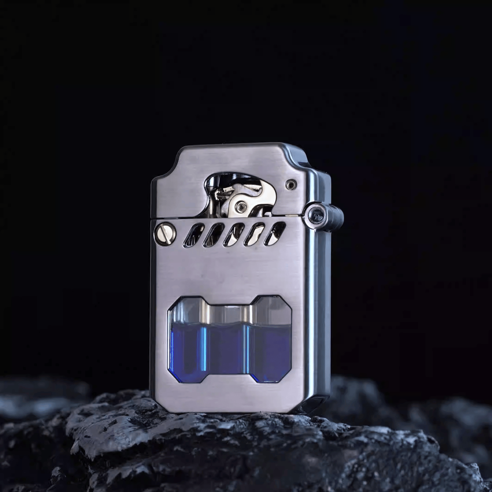 💖Mecha Metal Rocker Lighter – lionclay