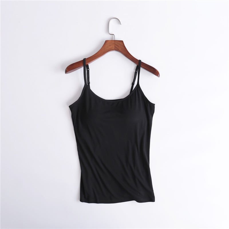 Women's Camisole With Built In Padded Bra Vest – lionclay