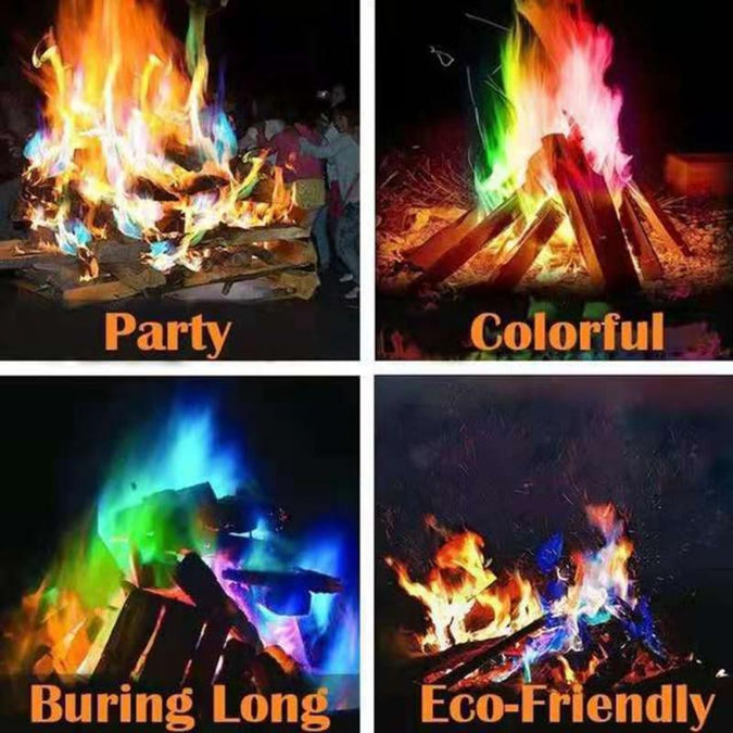 Magic Fire - Color Changing Flame Powder – lionclay