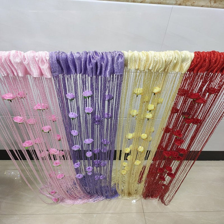 🌷Rose Thread Door Curtain – lionclay
