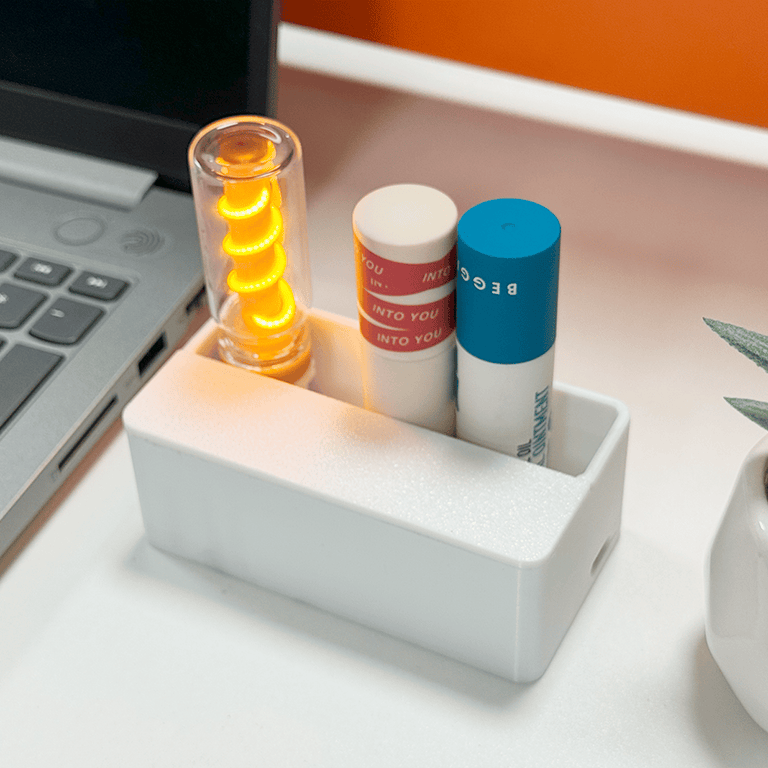 🌟 3D Printed Magnetic Ejection Night Light - Creative Touch-Control Sl ...