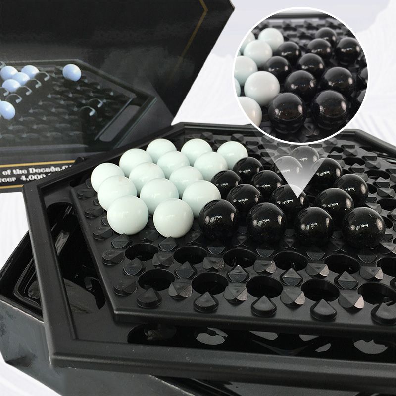 🔥 Black and White Intellectual Chess Board Game Set – lionclay