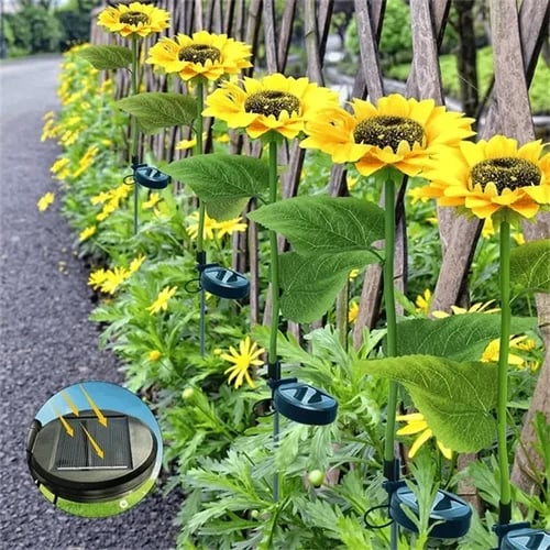 🌻Waterproof Solar Sunflower Light – lionclay