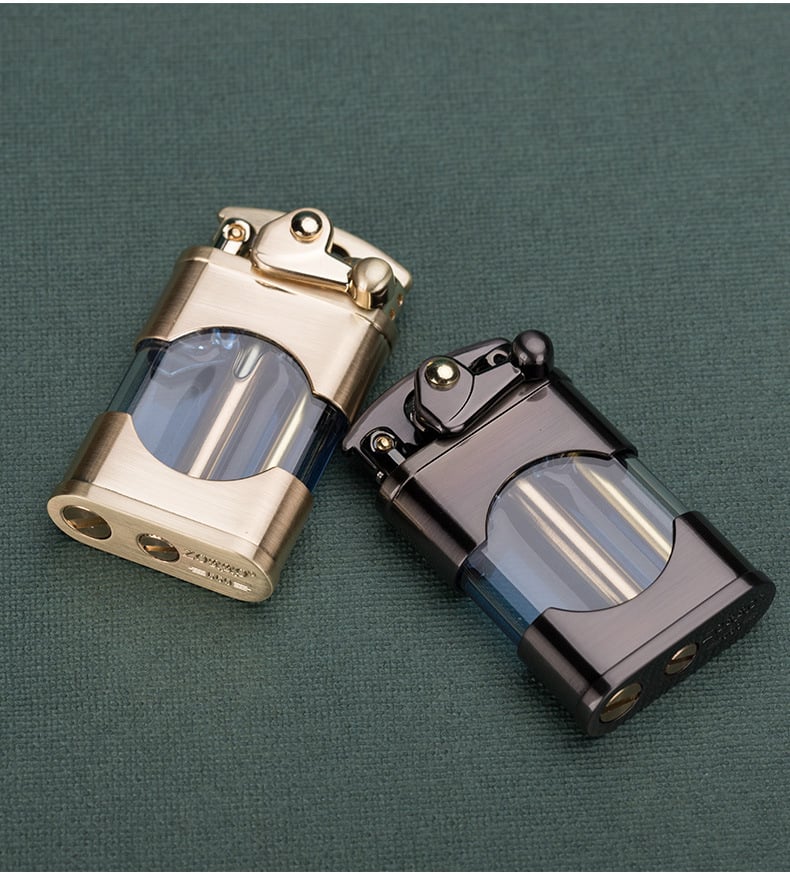 🔥Clear Bin Rocker Lighter – lionclay