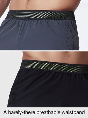Men's Zipper Pockets Hiking Athletic Running Shorts – lionclay