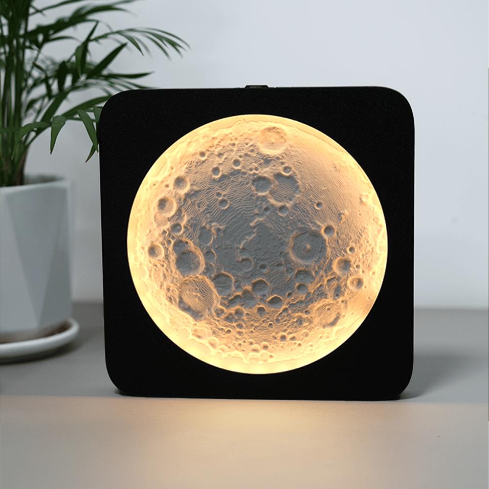 рџњ 3d Printed Moon Lamp With Smart Touch And Stepless Dimming Night Lig