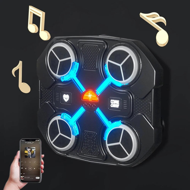 Intelligent Music Boxing Trainer Electronic Boxing Practice Wall Targe ...