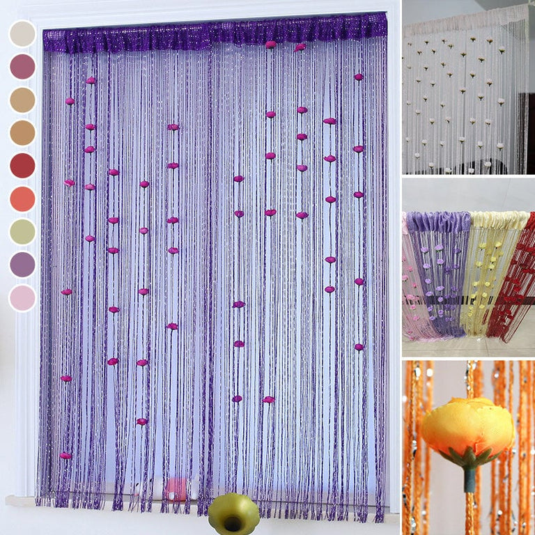 🌷Rose Thread Door Curtain – lionclay