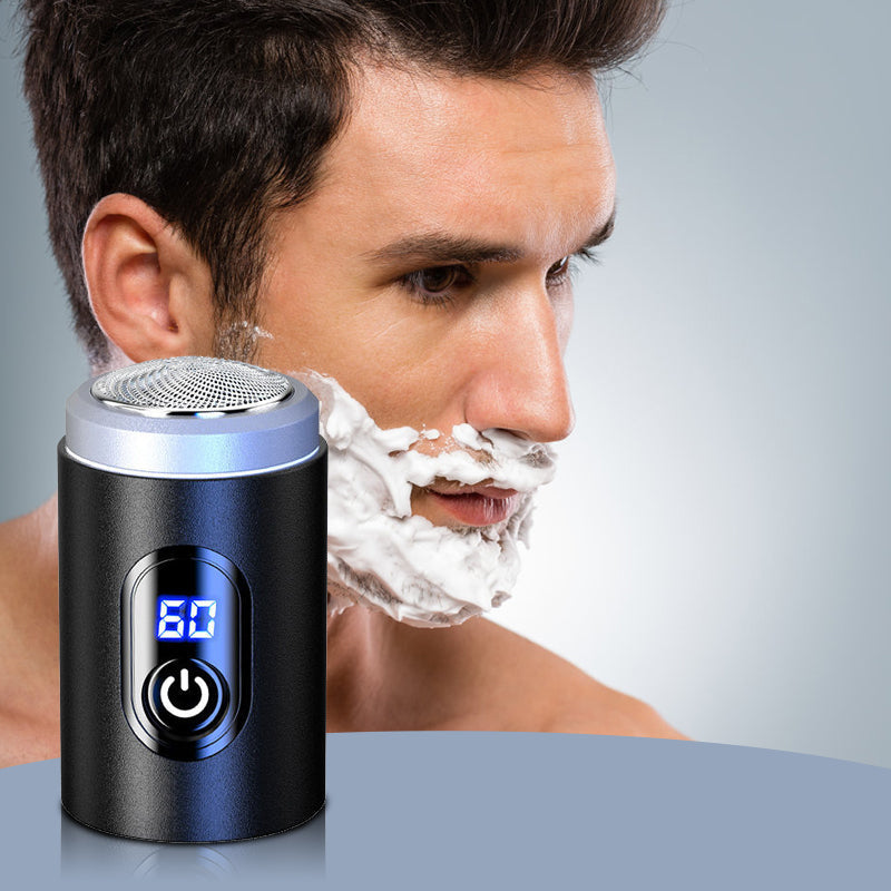Mini Portable Rechargeable Shaver with Digital Display – lionclay