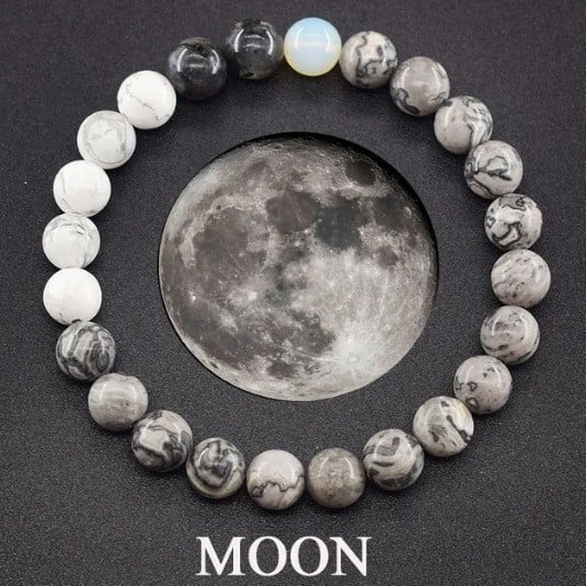 Check Out These Cool Natural Stone 'OUR PLANETS 'Bracelets ! – lionclay