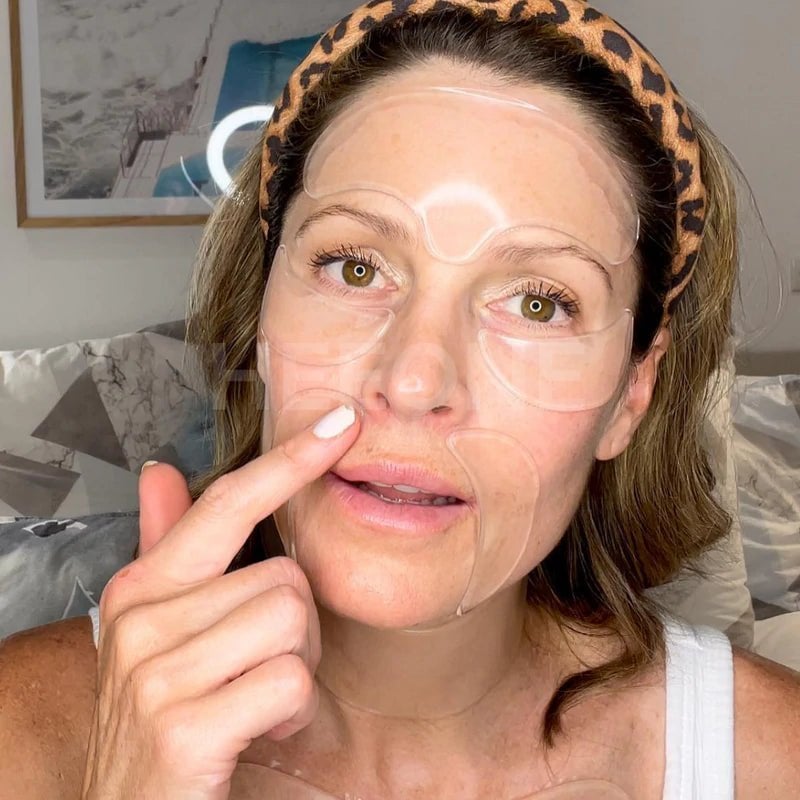 Reusable silicone patches that moisturize and repair wrinkles – lionclay