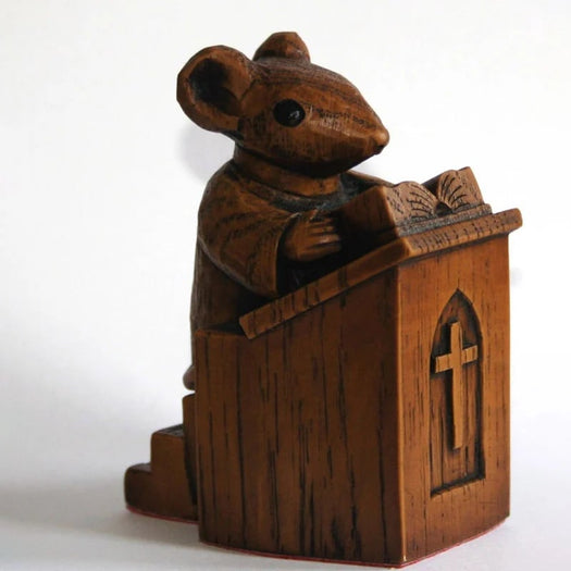 💓Church Mouse - The Vicar in the Pulpit – lionclay