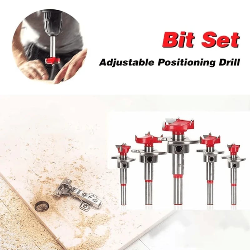 Positioning Woodworking Drill Bit Set – lionclay