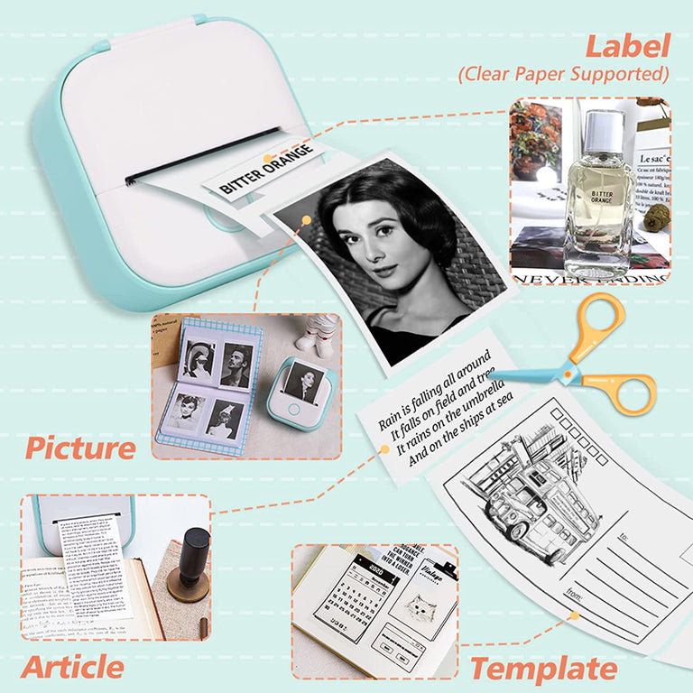 🔥 Mini Pocket Printer – lionclay