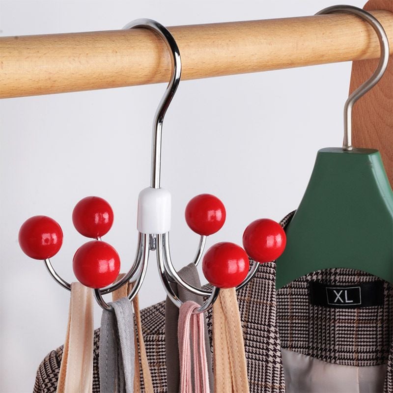 💝360° Rotatable Hanger with 6 Hooks – lionclay