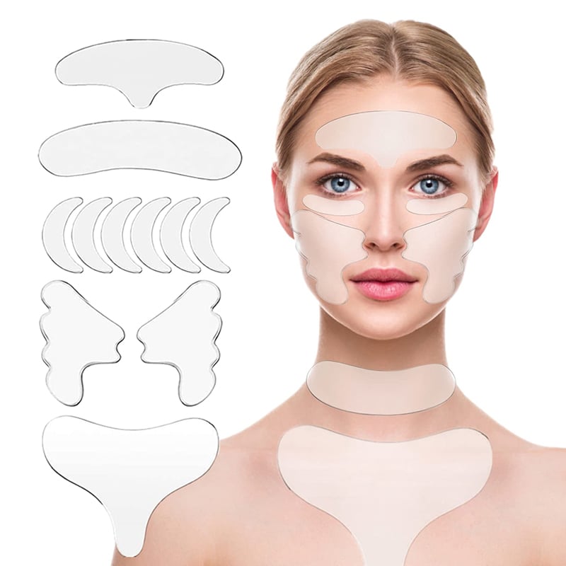 🔥Anti-Wrinkle Reusable Silicone Patches – lionclay