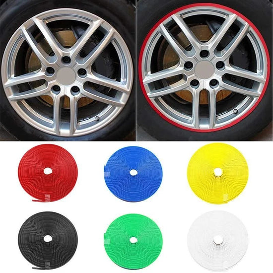 🔥Car Wheel Rim Protector Decor Strip – lionclay