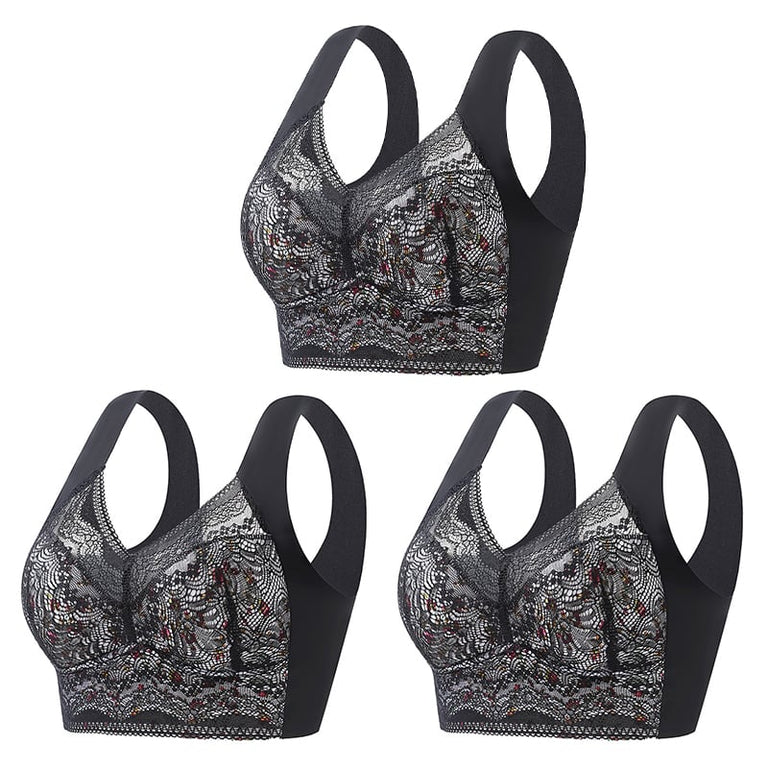 ️Plus Size Seamless Push Up Wireless Bra – lionclay
