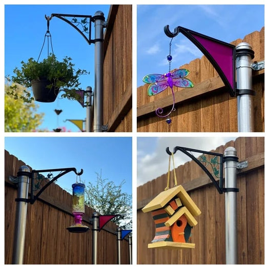 🔥Hangs Fence Post Hanger – lionclay
