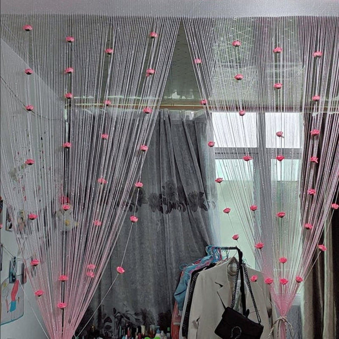 🌷Rose Thread Door Curtain – lionclay
