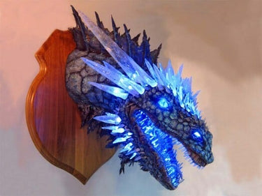Dragon wall lamp decoration – lionclay