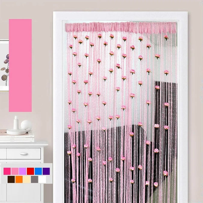 🌷Rose Thread Door Curtain – lionclay