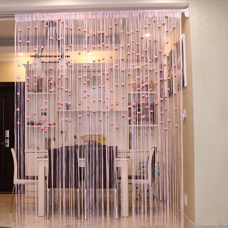 🌷Rose Thread Door Curtain – lionclay