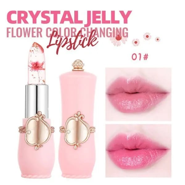 Crystal Jelly Flower Color Changing Lipstick- BEST GIFT🎁 – lionclay
