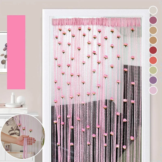 🌷Rose Thread Door Curtain – lionclay