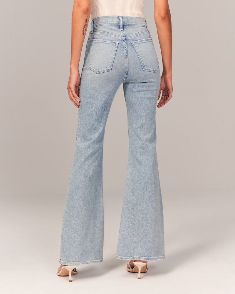🎅🔥 Ultra High Rise Stretch Flare Jean – lionclay