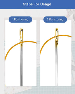 Self Threading Sewing Needles Lionclay