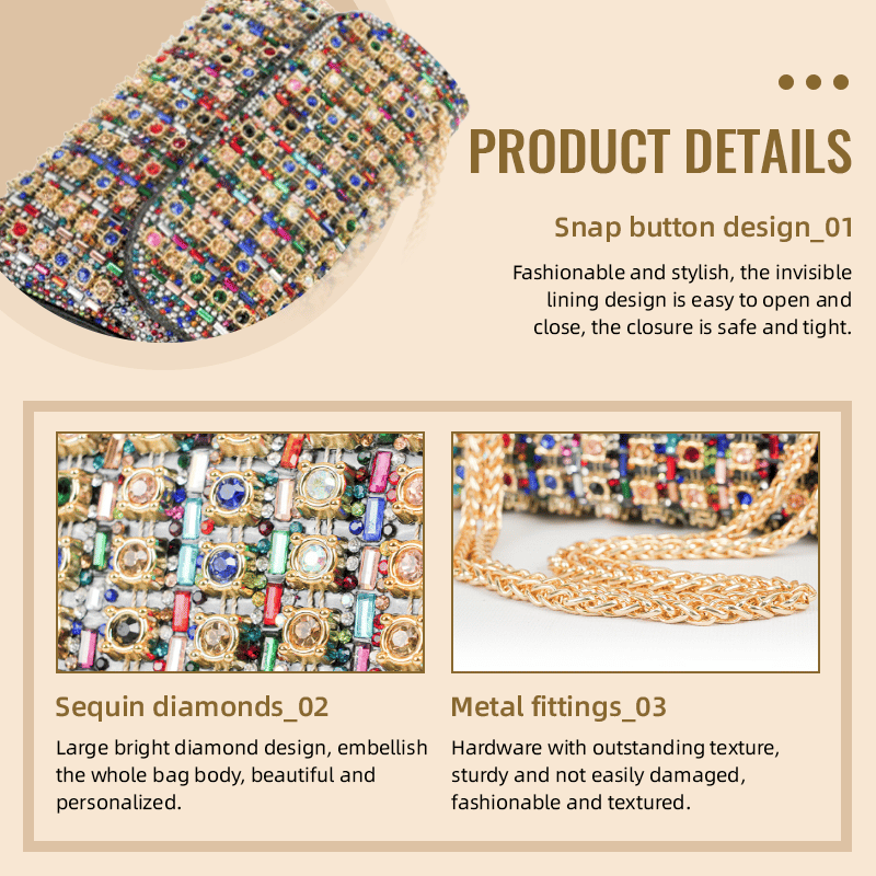 Light Luxury Diamond Bag – lionclay
