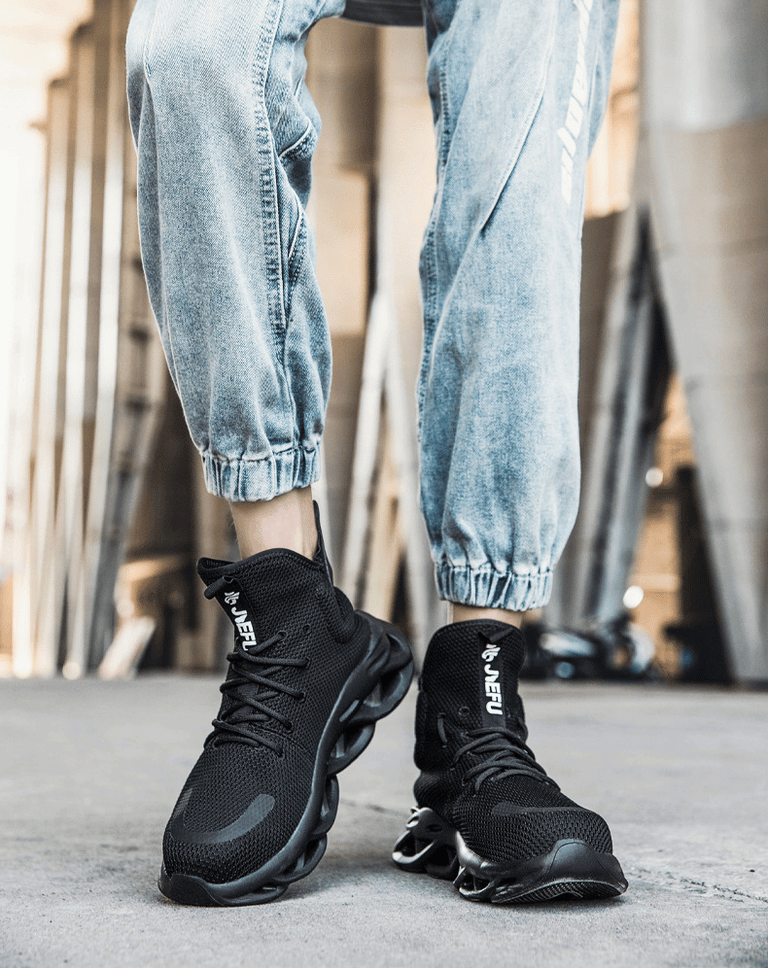 Ultra-Light Breathable Steel Toe Non-Slip Work Shoes – lionclay