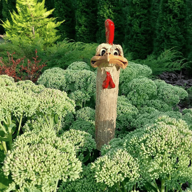 Funny Hidden Chickens Garden Decoration – lionclay