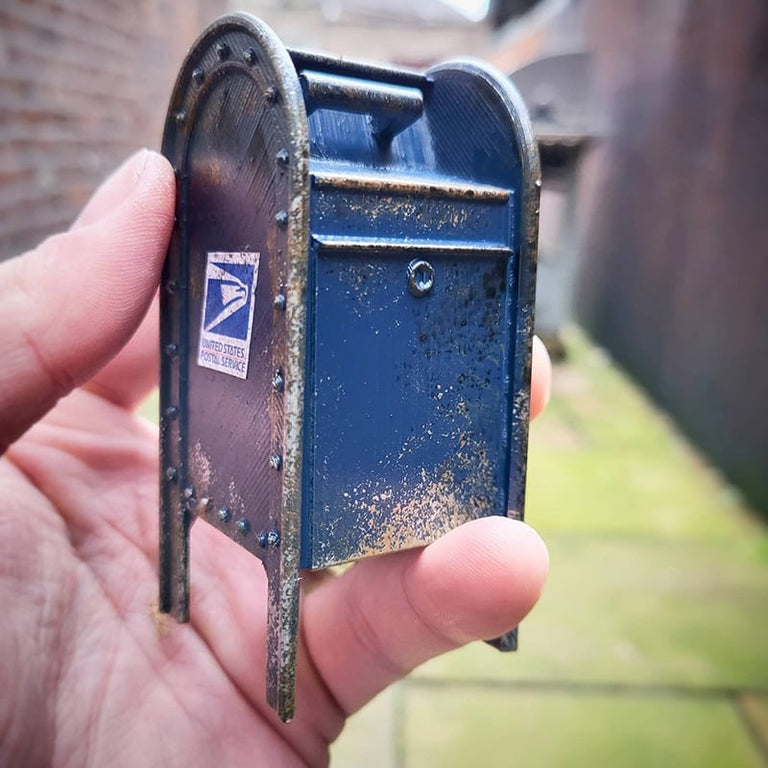 Handmade Miniature American payphone in 1:12 scale – lionclay