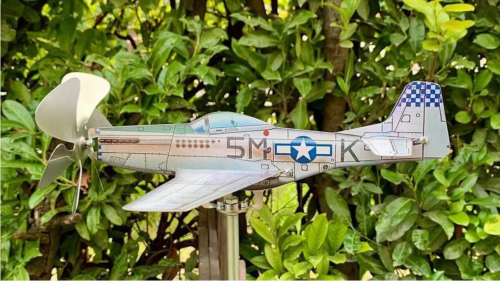 💕Airplane Wind Spinner Aircraft Pinwheel – lionclay