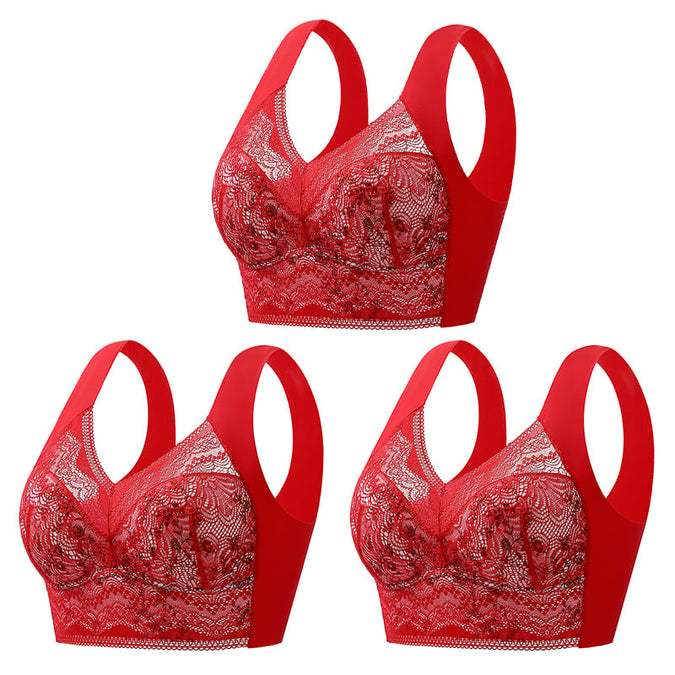 ️Plus Size Seamless Push Up Wireless Bra – lionclay