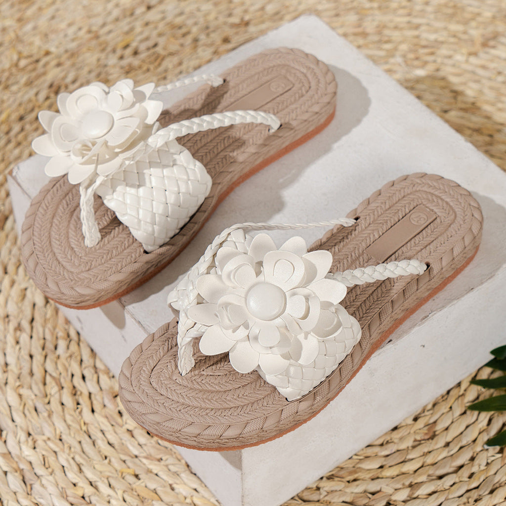 🎁Women's Floral Trendy Flat Slippers – lionclay