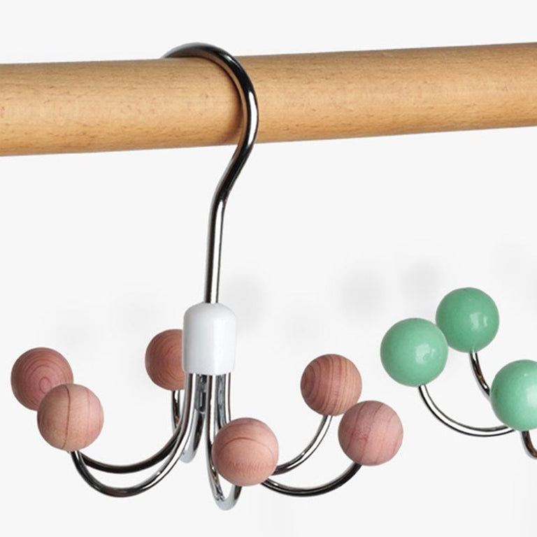 💝360° Rotatable Hanger with 6 Hooks – lionclay