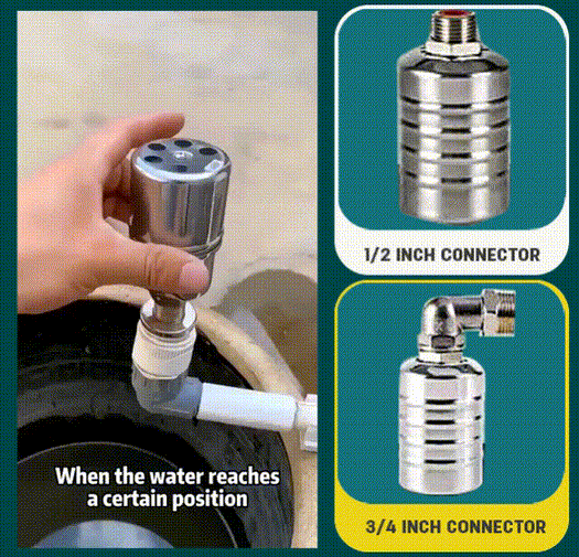 304 stainless steel completely automatic water level control floating ...