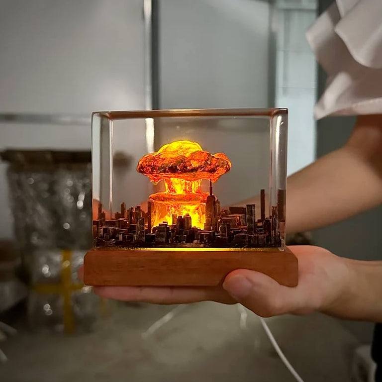 Nuclear Explosion Bomb Mushroom Cloud Lamp – lionclay