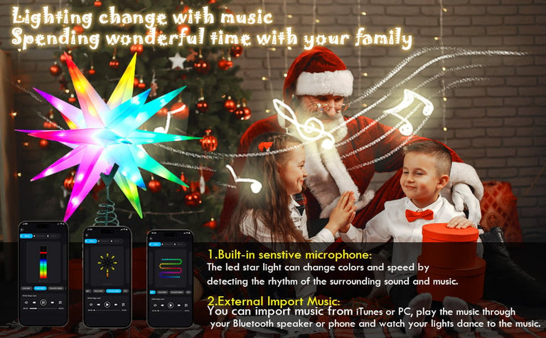 LED Smart Explosion Starlight-Bluetooth Control – lionclay