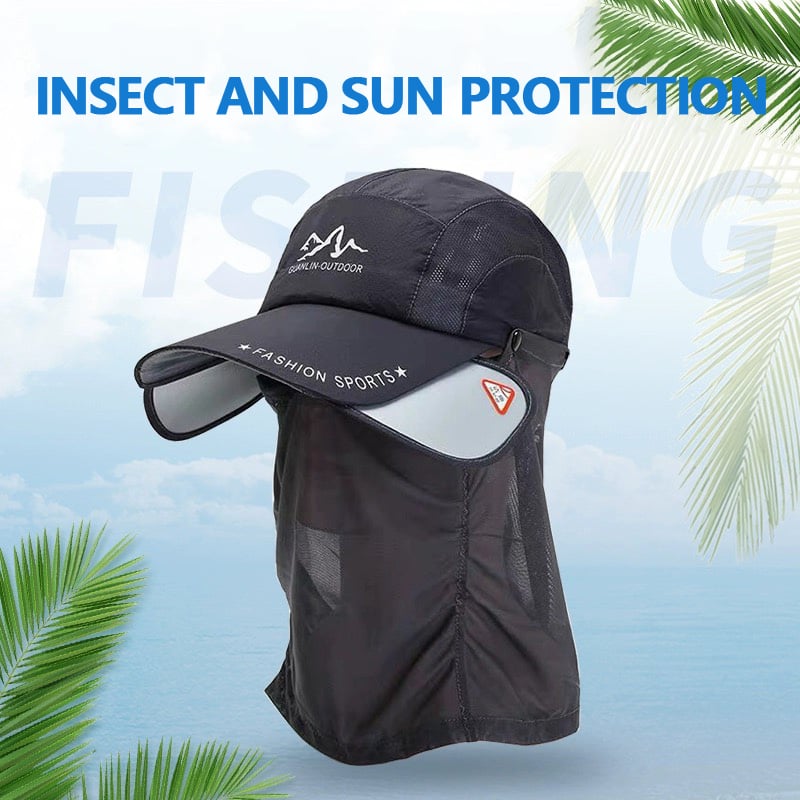 🔥Retractable brim outdoor/fishing/riding/climbing sunblock hat – lionclay