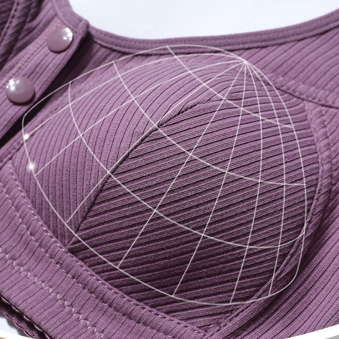 Women’s Front Snap Closure Adaptive Bra – lionclay
