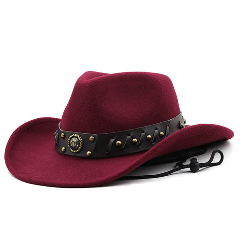 Gentleman Leather Buckle Hat – lionclay