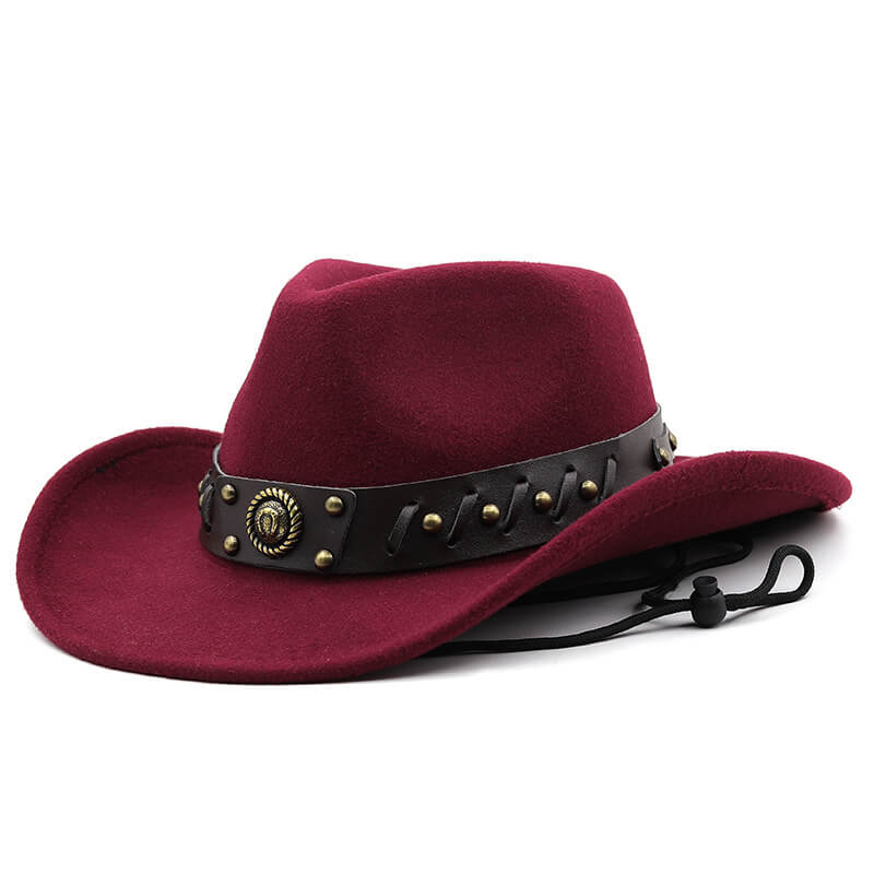 Gentleman Leather Buckle Hat – lionclay