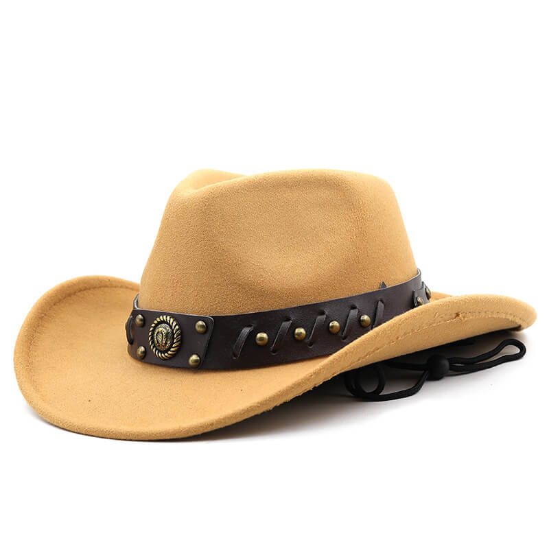 Gentleman Leather Buckle Hat – lionclay