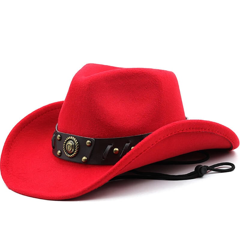 Gentleman Leather Buckle Hat – lionclay